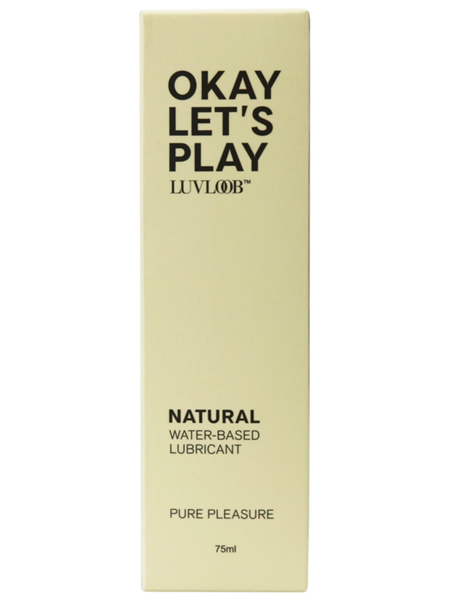 Luvloob Okay Lets Play Water-Based 75ml Lubricant – Mercy Industries